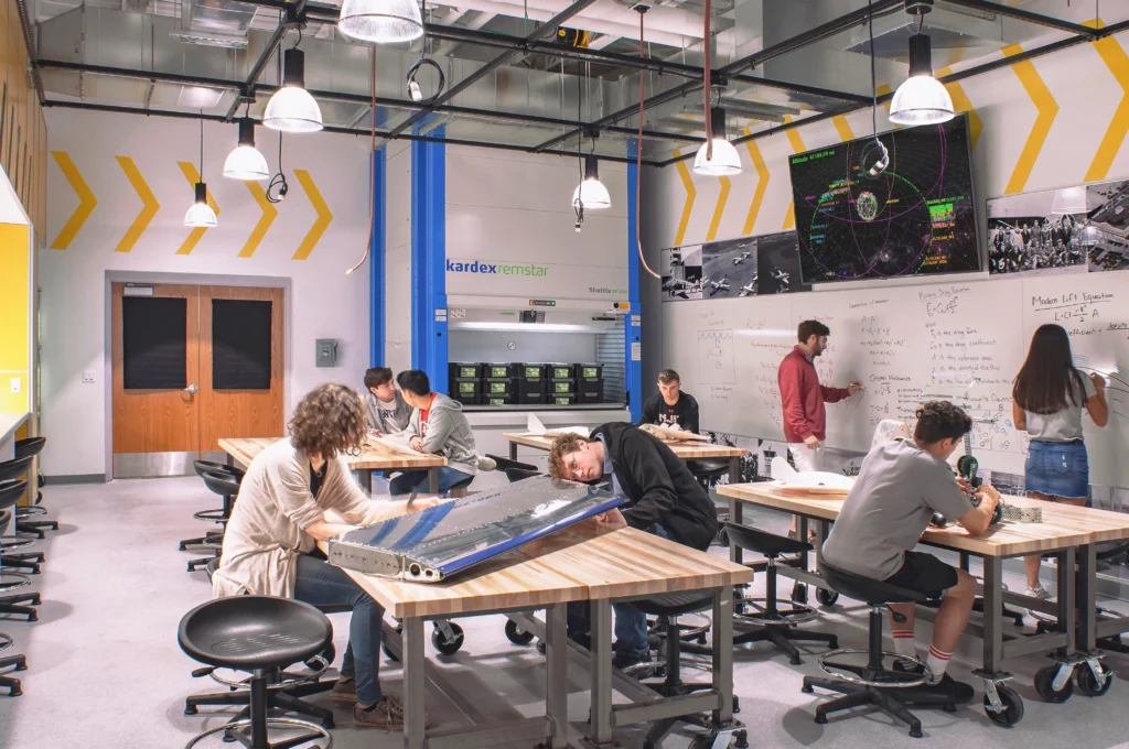 Aerospace Classroom at BCTS | Project | LAN
