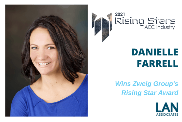 LAN Associates - Danielle Farrell Wins Rising Star Award