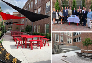 Haddonfield Celebrates Dedication of New High School Courtyard